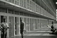 EARLY 20TH CENTURY PRISON CELLS - Film & Video Stock