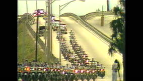 1986 FBI Miami Shootout (Benjamin Grogan Funeral) - Film & Video Stock