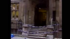 IRA Bombings in London - 1992 - Film & Video Stock